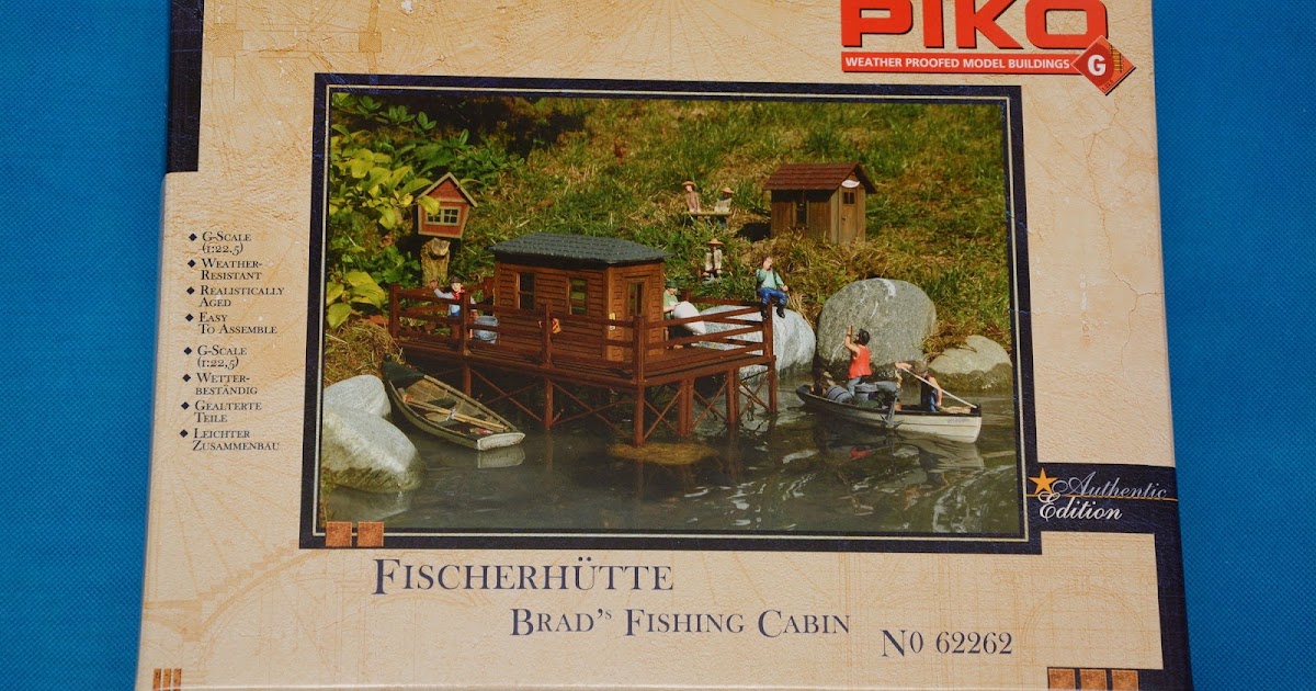 My Miniature Worlds: Piko 62262, G-Scale fishing cabin