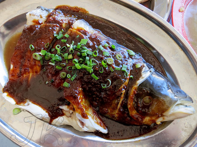 Zhuang Yuan Steam Song Fish Head in Senai, Johor, Malaysia 壮源 陈秀莲蒸松鱼头 ...
