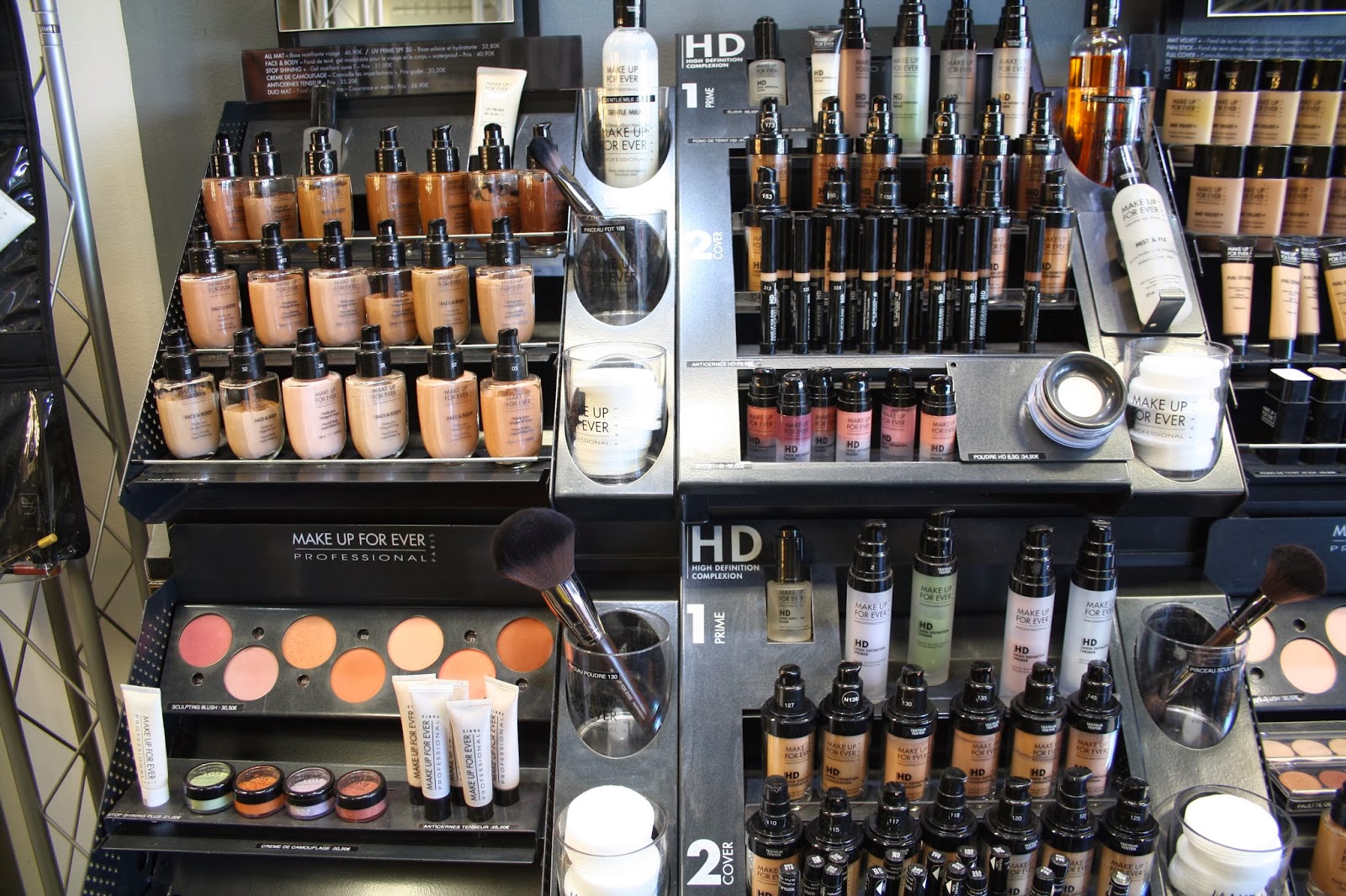 Beauté Pailletée: Mon cours d'auto-maquillage chez MAKE-UP FOR EVER ...