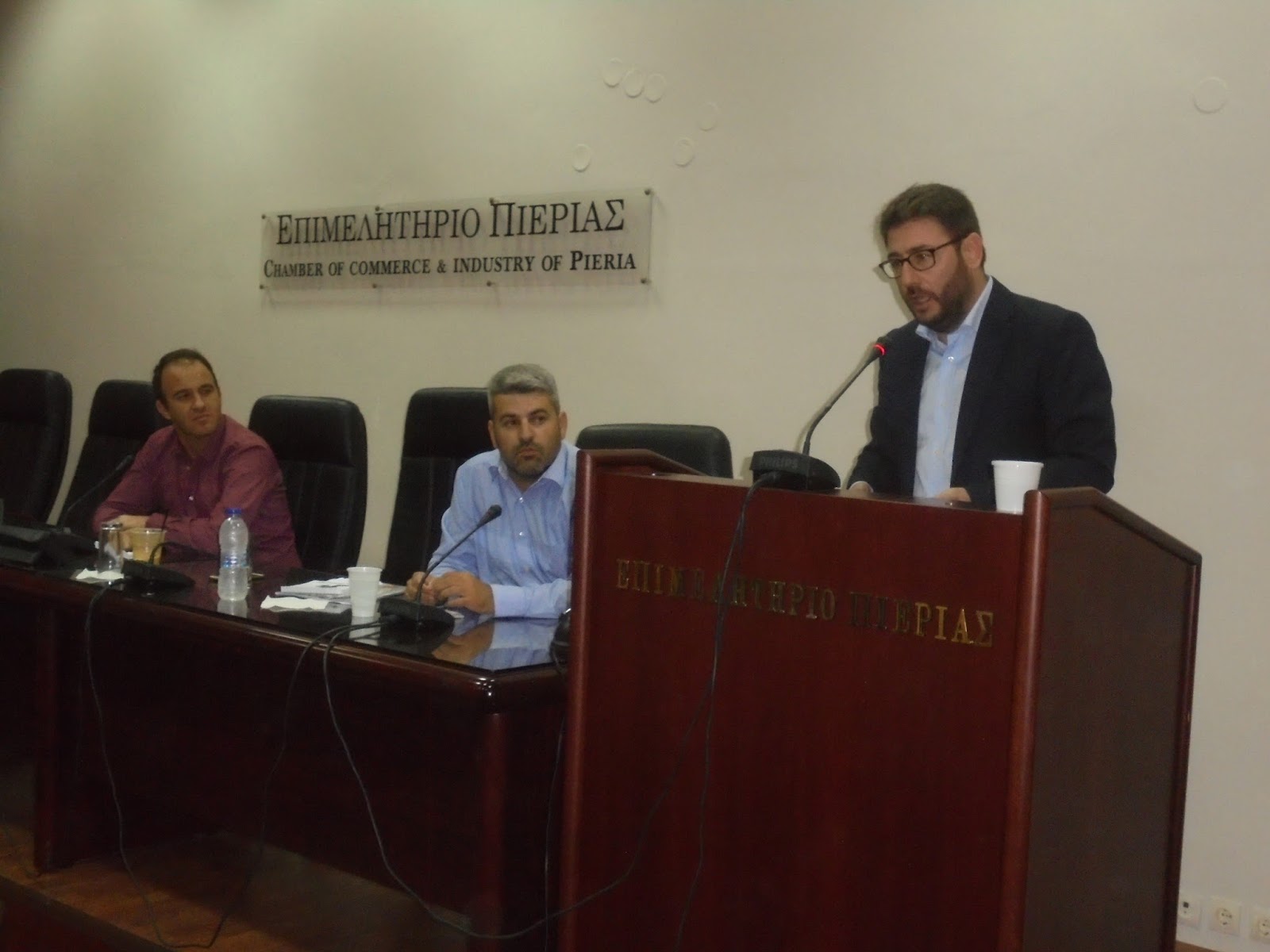ΛΕΥΤΕΡΙΑ: Στην Κατερίνη μίλησε ο Νίκος Ανδρουλάκης (ΒΙΝΤΕΟ-ΦΩΤΟ)