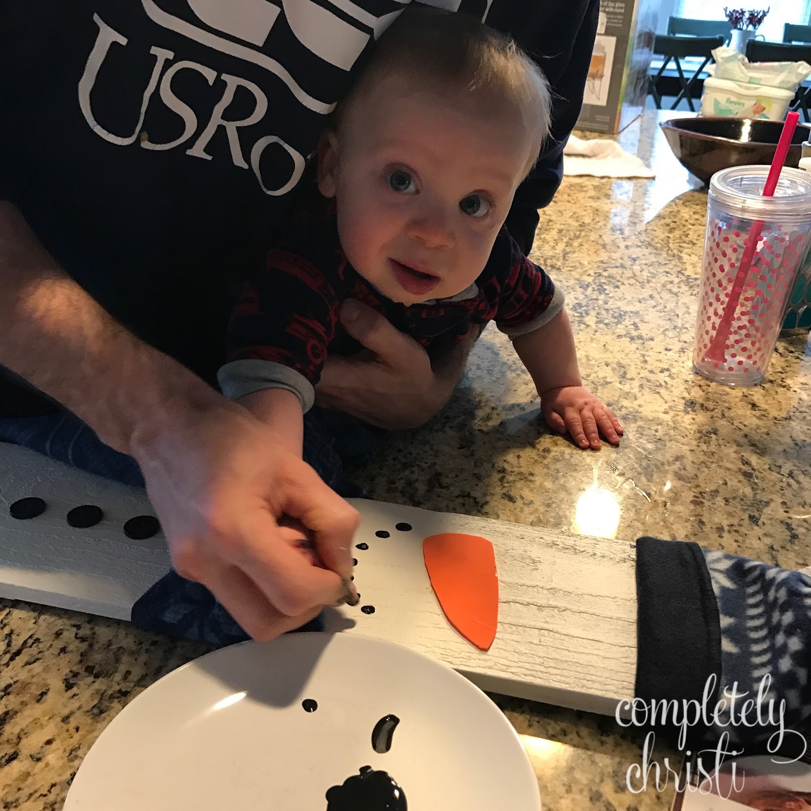 DIY Kids' Snowmen Craft: Perfect for baby's first Christmas ...