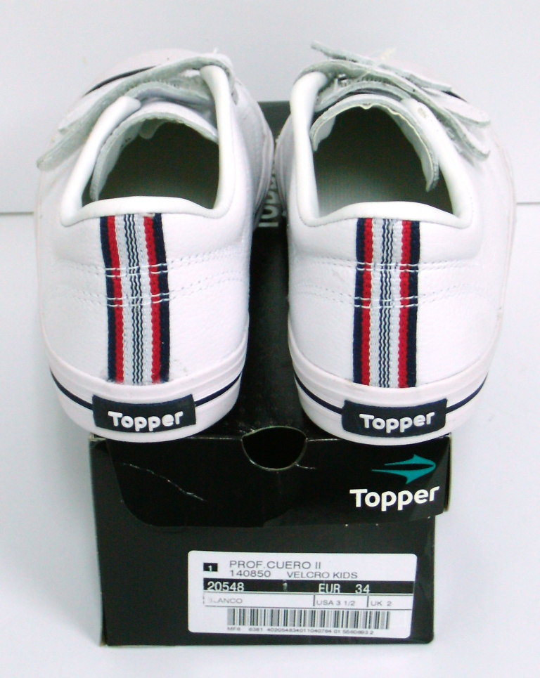 Ardepot: Zapatillas Topper Modelo Niños Profesional Cuero Velcro II