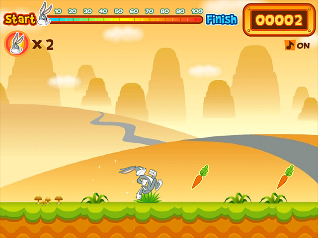 Bugs Bunny Hopping Carrot Hunt ~ Get Online Games Reviews For Free | Find Your Favorite Online Games