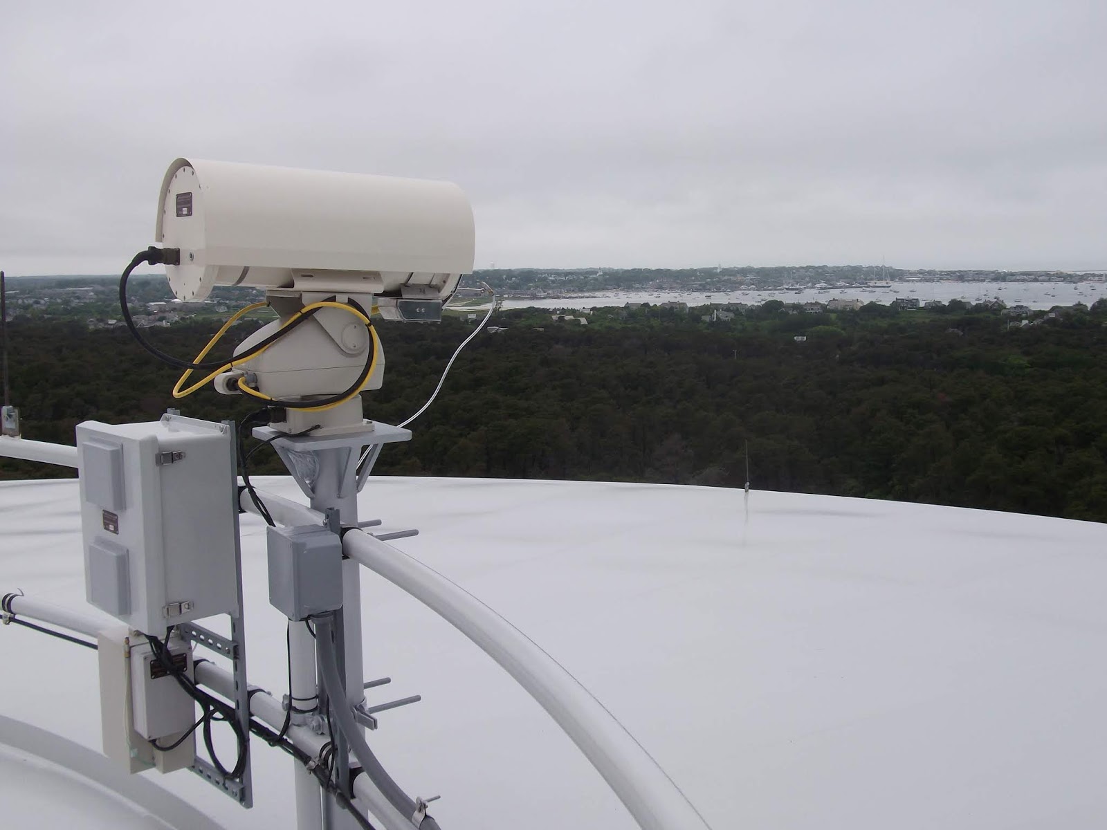 Cameras detection ranges of 1 km to over 20 km