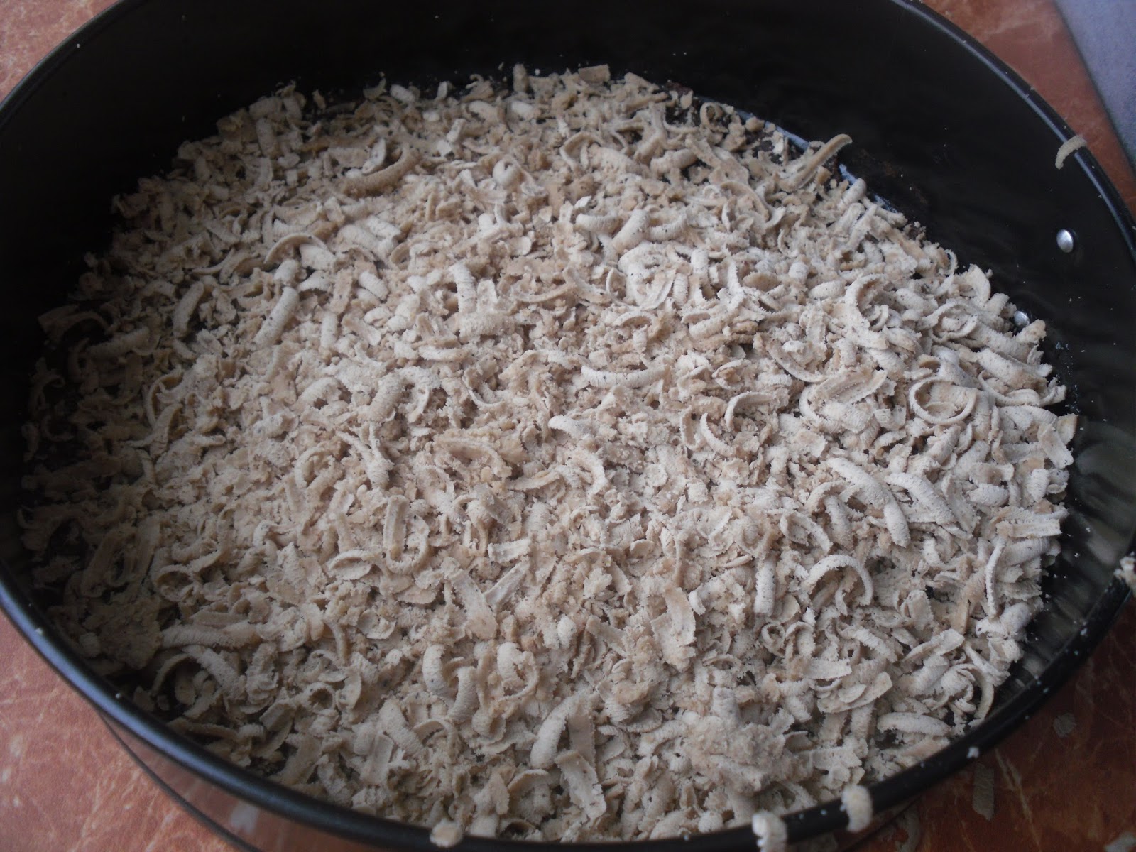 yummy sweets: Nepečená gaštanová torta