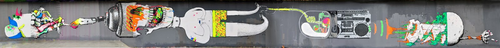 DMV New Mural In Mantes-La-Jolie, France – StreetArtNews