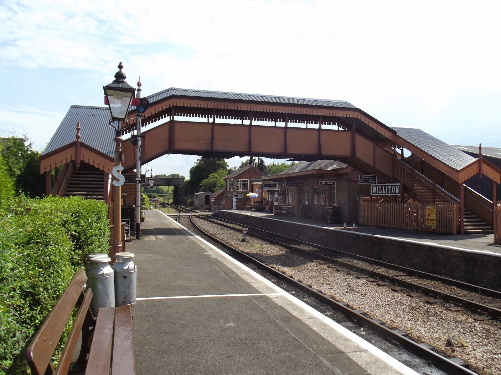 Steam Memories: Williton Station on the West Somerset Railway