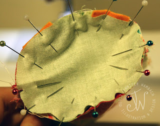 Jennifer Wambach Design and Illustration: Pinfeathers Pincushion Tutorial