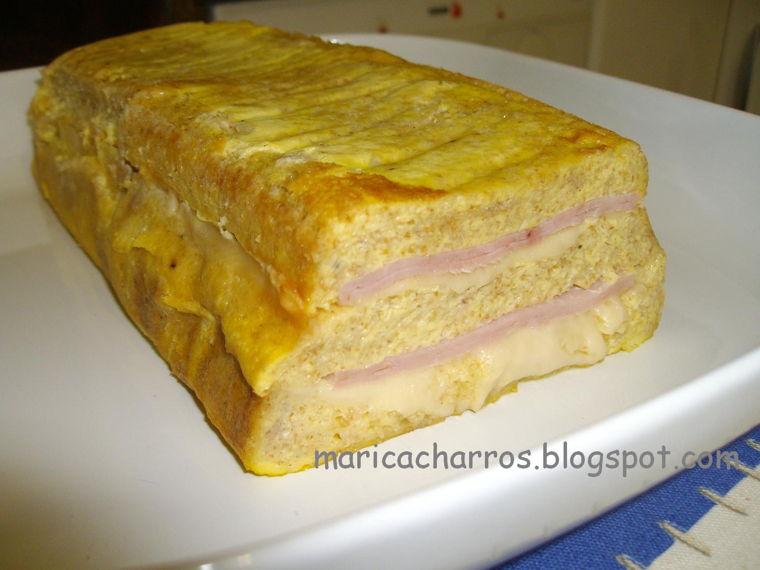Pastel de jamón y queso | Maricacharros