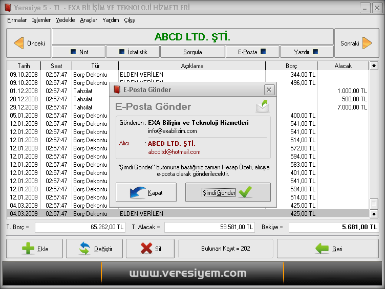 Veresiye 5 Program Full ve ücretiz indir « Halil Taş Blog