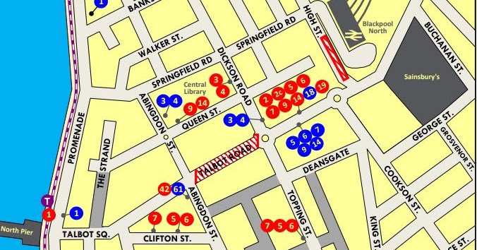 Lancaster District Bus Users' Group: Change of Stop in Blackpool for ...