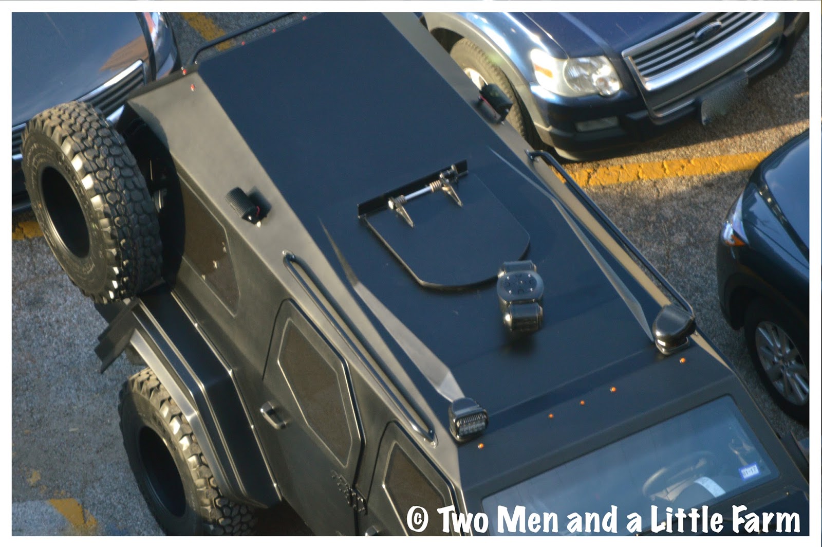 Two Men and a Little Farm: TERRADYNE ARMORED VEHICLE