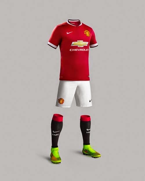 Nike released 2014/15 Manchester United home kit
