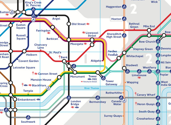 Hammersmith Underground Map