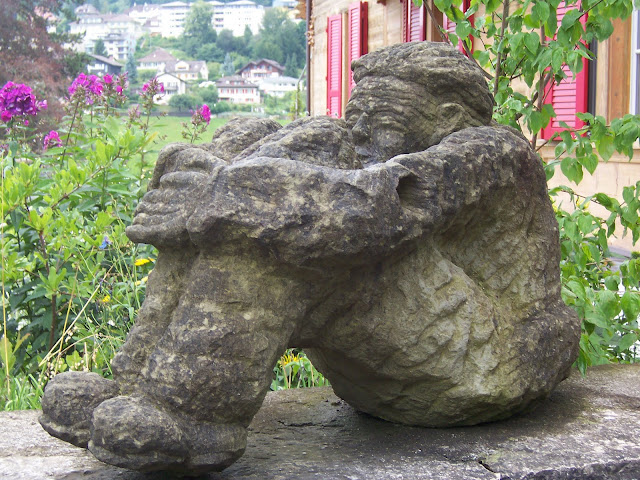 Pensive Stone Man Makes a Comeback - Caroline Starr Rose