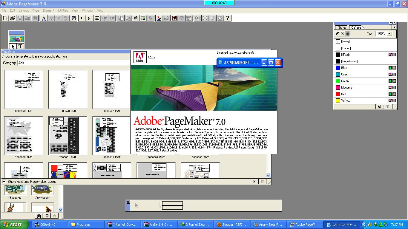 Adobe pagemaker 7.0.1 key inluded : censollree