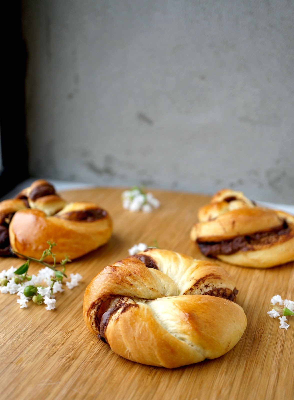 Miss Hangrypants: Nutella Twisted Brioche Buns