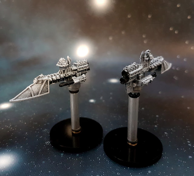 Battlefleet Gothic: Relictor Space Marine Sword Class Frigates - Jade ...
