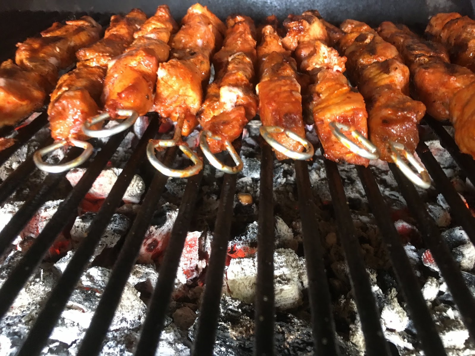 El gastrónomo: Pinchos morunos de lomo de cerdo ibérico a la brasa