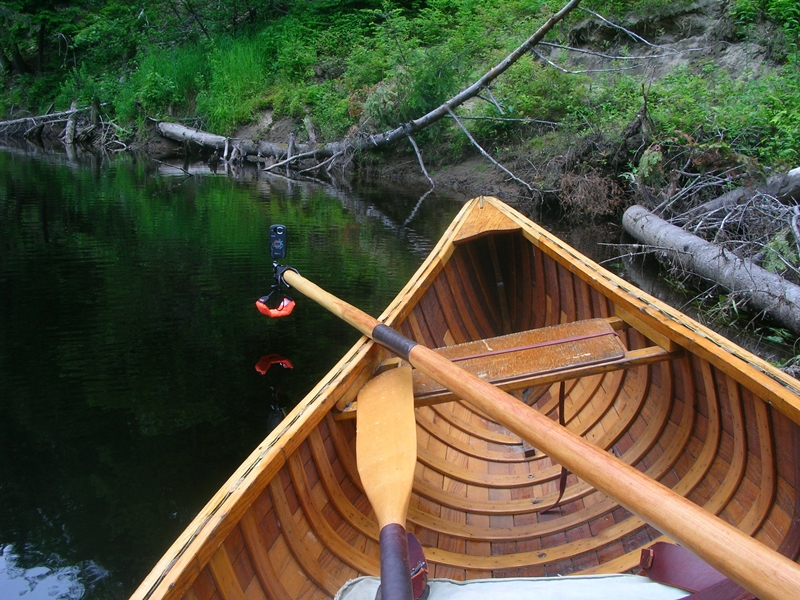 Paddle Making (and other canoe stuff): Big East River Poling & Lining ...
