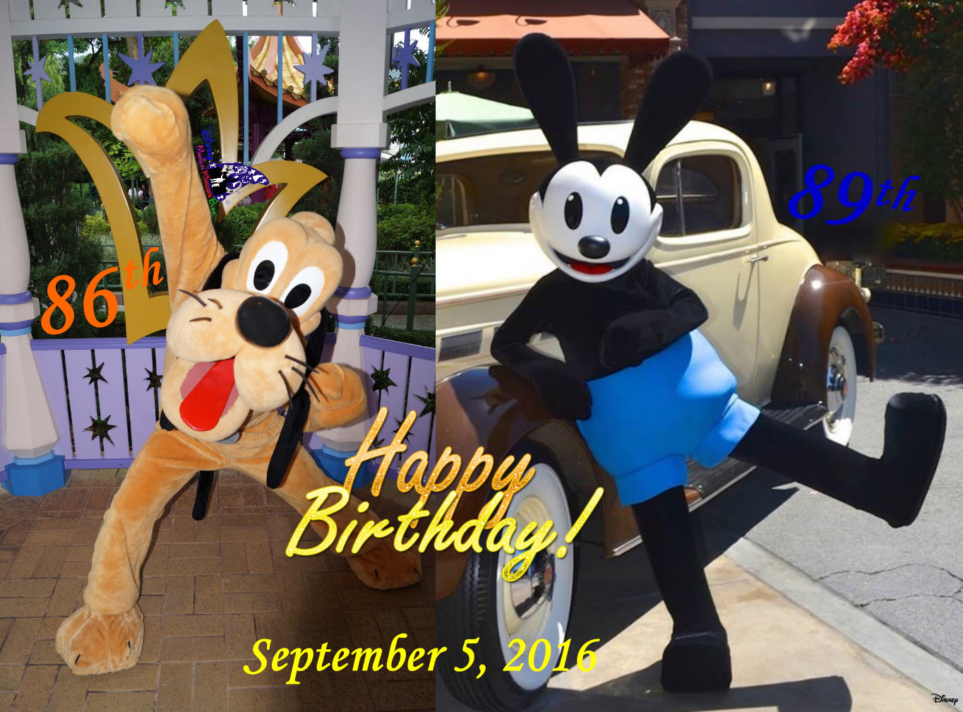 Happy 86th Anniversary to Pluto! & Happy 89th Anniversary to Oswald the ...