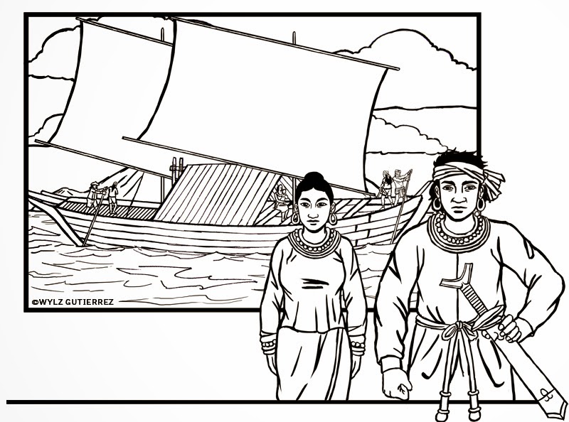 Illustrated by Wylz Gutierrez: Sinaunang Sasakyang Pandagat