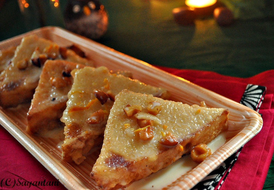 Easy Bread Mithai - A Homemaker's Diary