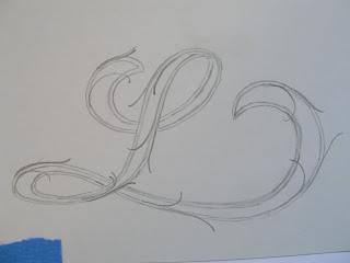 A Place To Flourish: Leaf Script - Calligraphy Flourish Friday