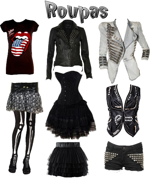 Garotas Radiantes: Looks de rockeiras