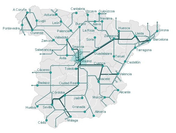 Salida florero estoy feliz mapa regionales renfe pala Juguetón Citar