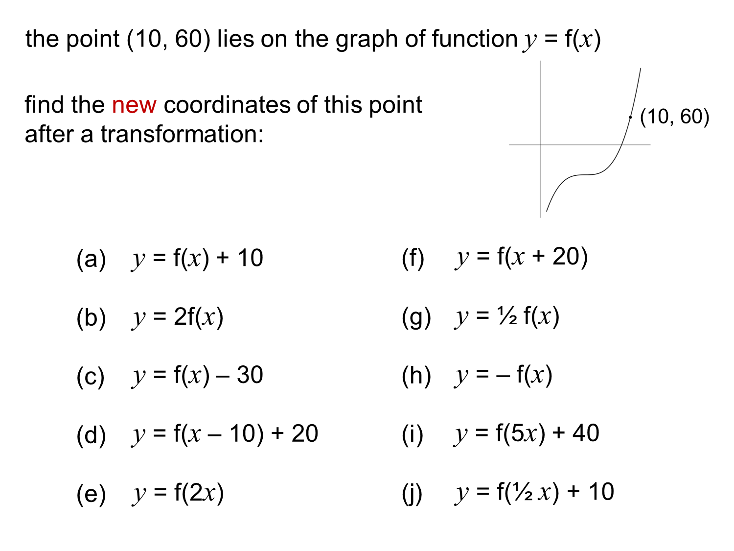 MEDIAN Don Steward mathematics teaching: graph transforms
