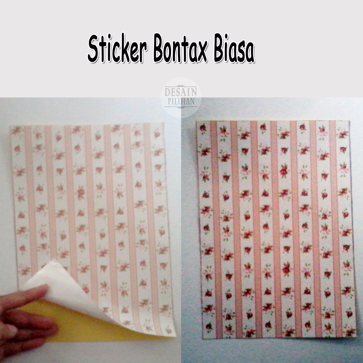 CETAK STICKER CUSTOM MURAH BERKUALITAS : Sticker Bahan Bontax