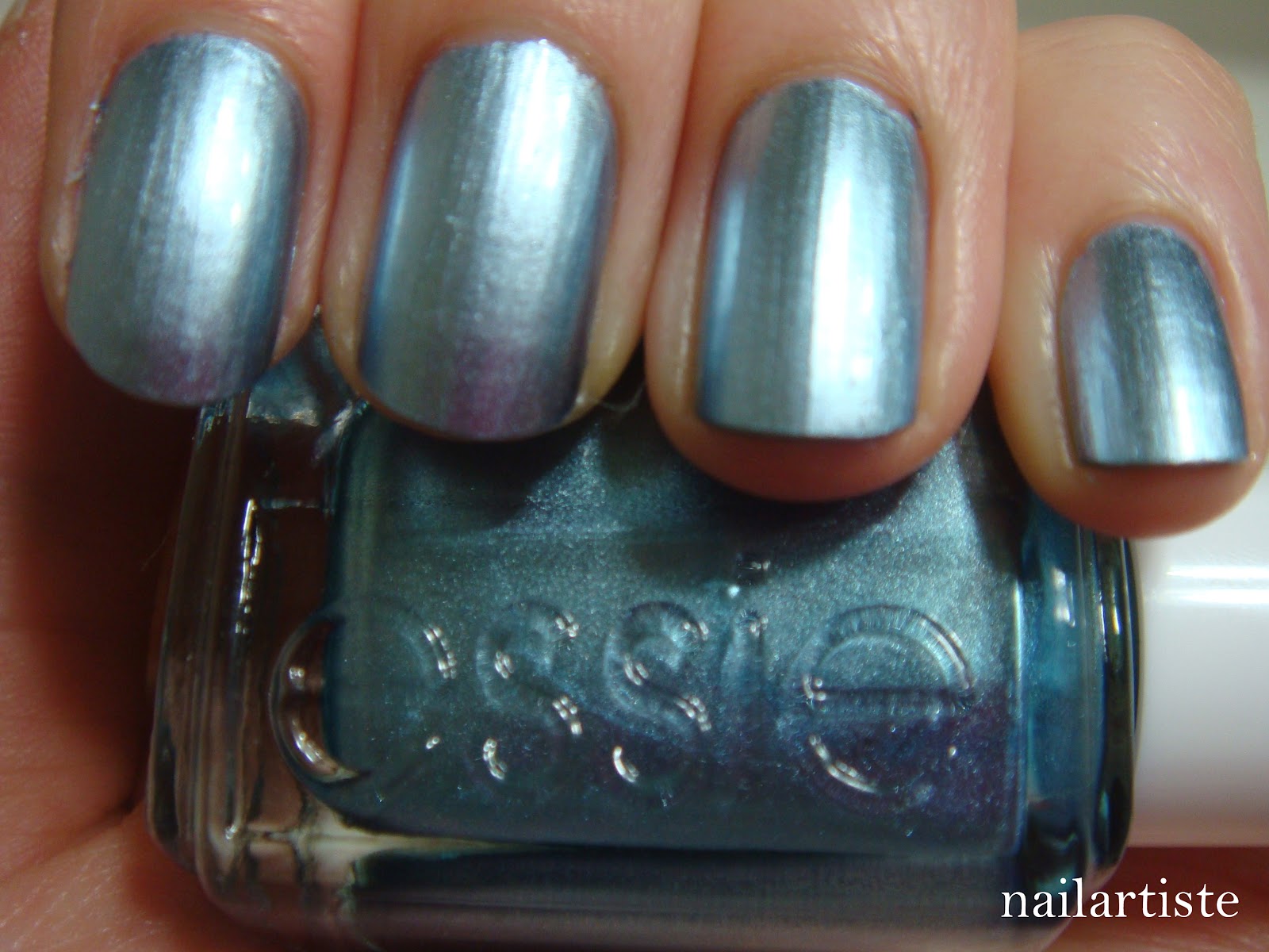 The Nail Artiste: Essie Mirror Metallics: Blue Rhapsody and Penny Talk ...