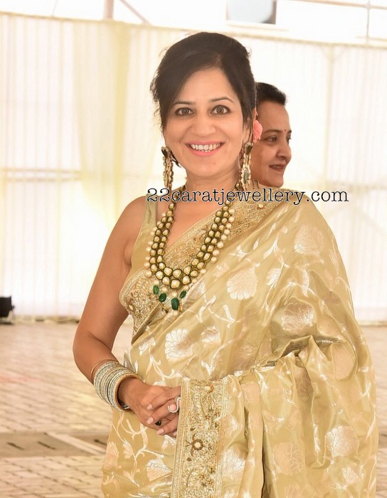 Celebrities at Anirudh Reddy's Wedding - Jewellery Designs