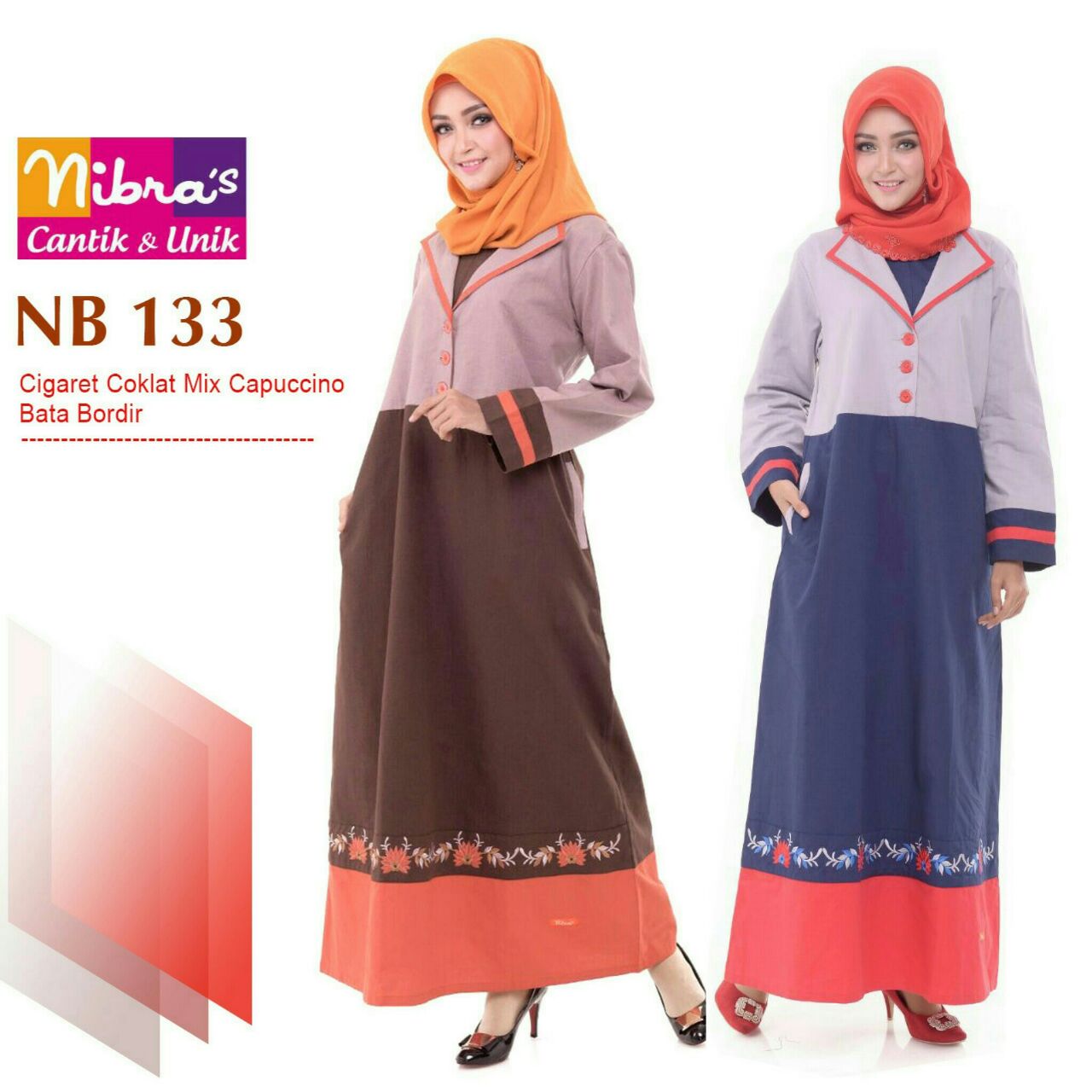 Baru 23+ Gamis Nibras Terbaru