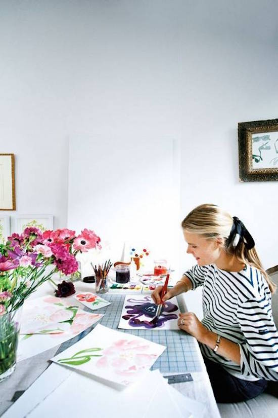 my scandinavian home: The happy home of artist Kate Schelter