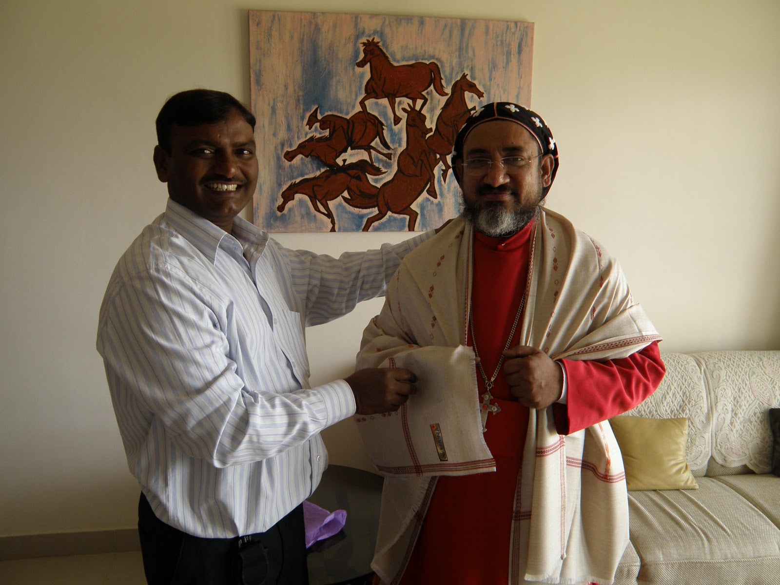United Theological College, Bangalore: PRO meets Jacobite prelate