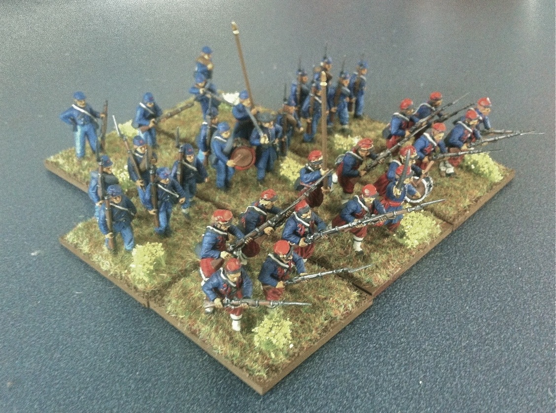 Analogue Hobbies: From ChrisP: 28mm ACW Federal Infantry & Mounted ...