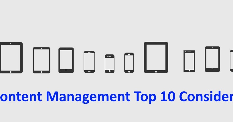 Asp.net software company in india: Mobile Content Management Top 10 ...