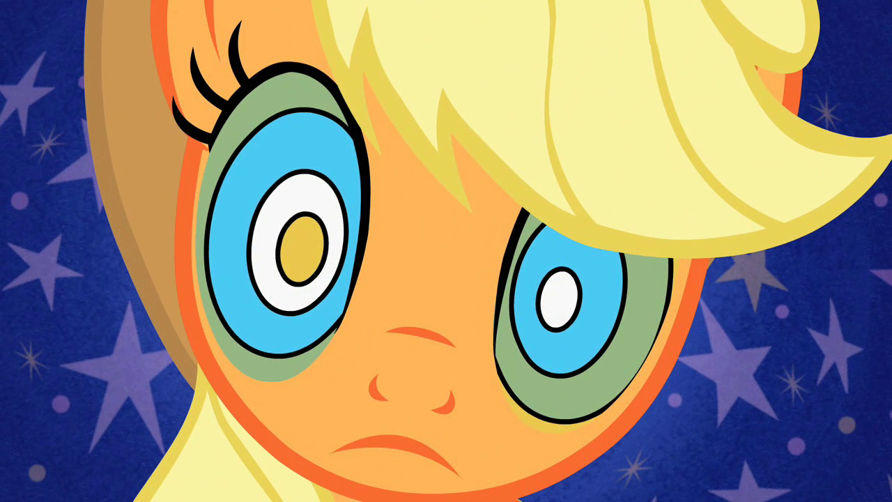 Creepy BY Xolda: Applejack el muñeco poseído.