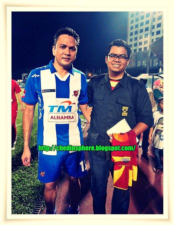 .chedinsphere.: Aksi Bekas Pemain Kelantan, Selangor pukau penonton.