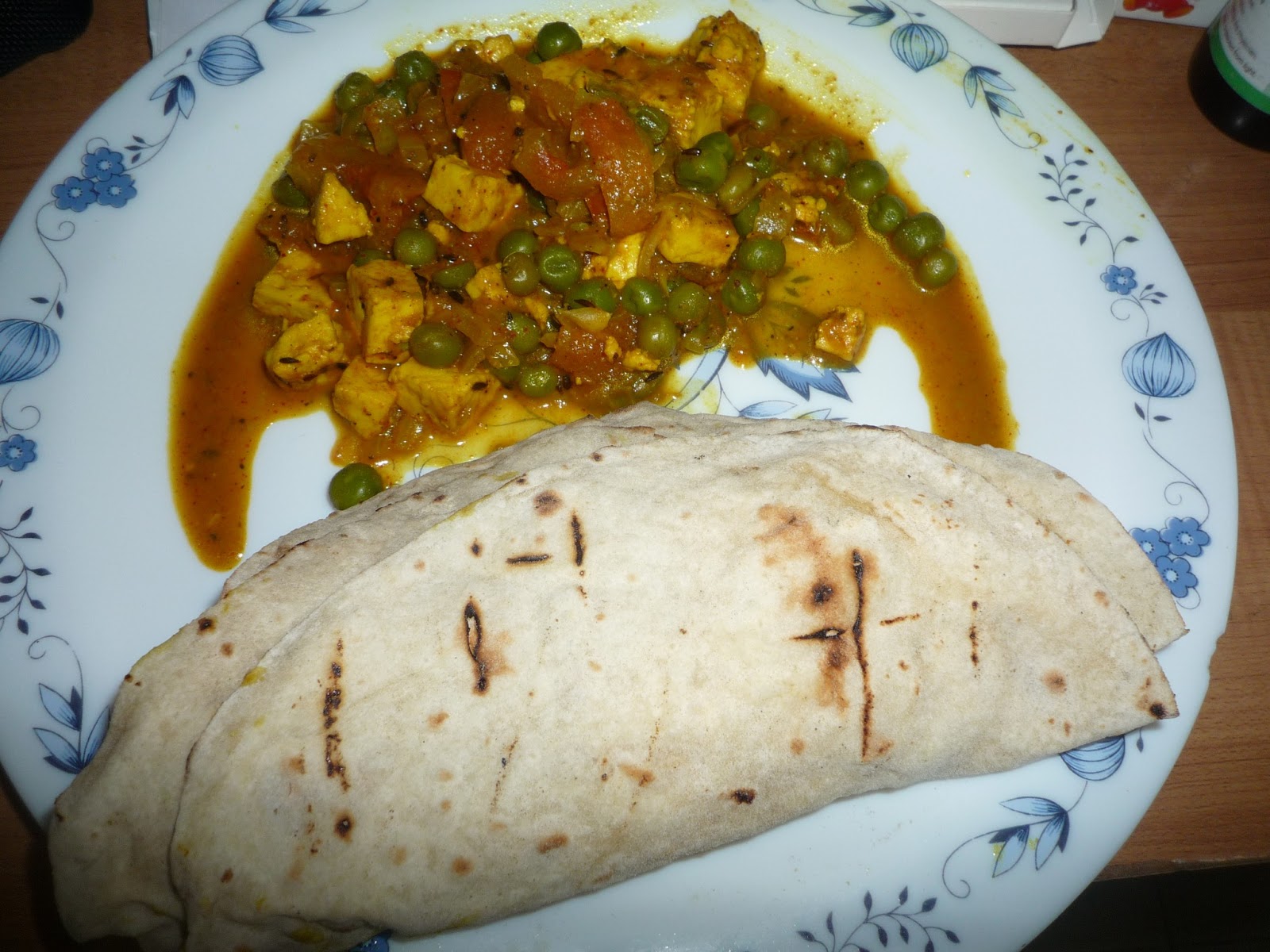 G'Gina's Kitchenette: Cottage Cheese with Green Peas (Paneer Matar ...