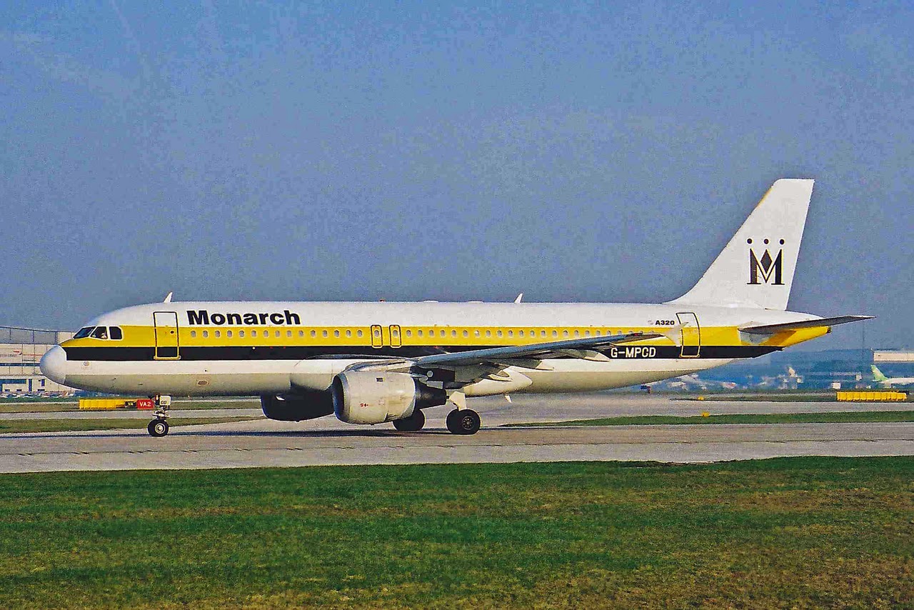 Airbus Hamburg Finkenwerder News: A3320-212, Monarch Airlines, G-MPCD ...