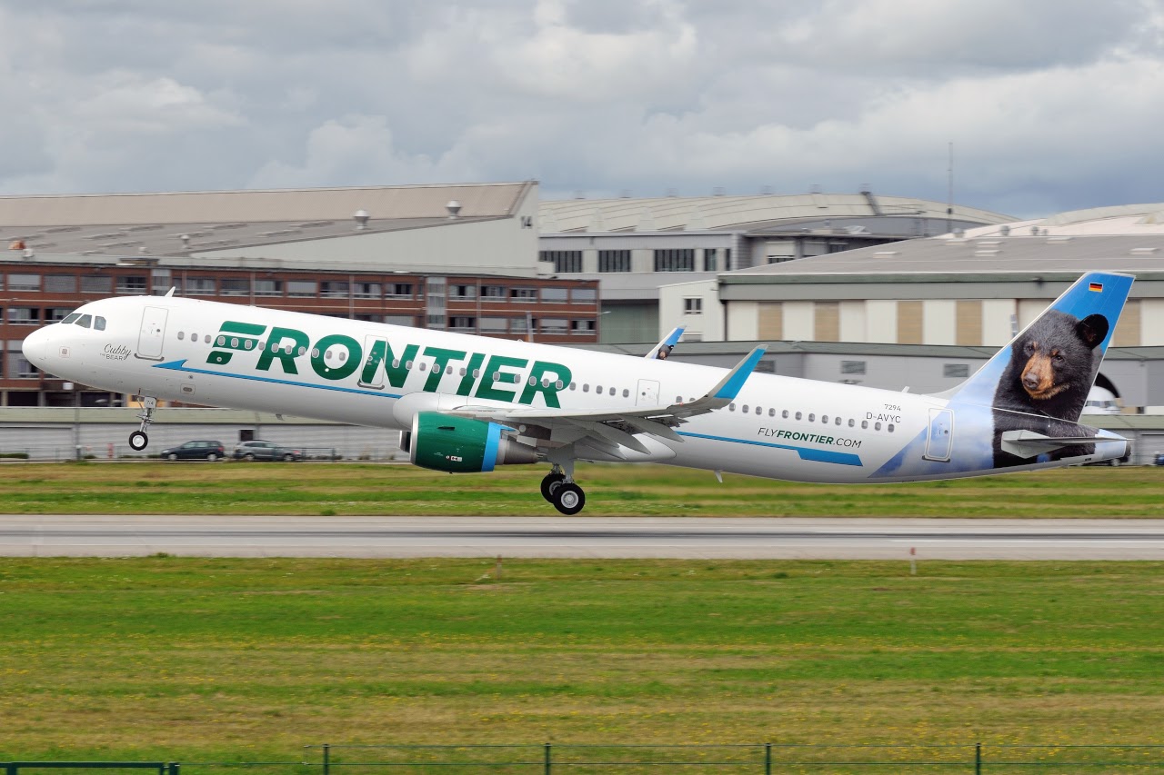 Airbus Hamburg Finkenwerder News: A321-211SL, Frontier Airlines, N714FR ...
