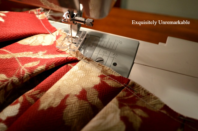 Box Pleat Scrap Fabric Garland - Exquisitely Unremarkable