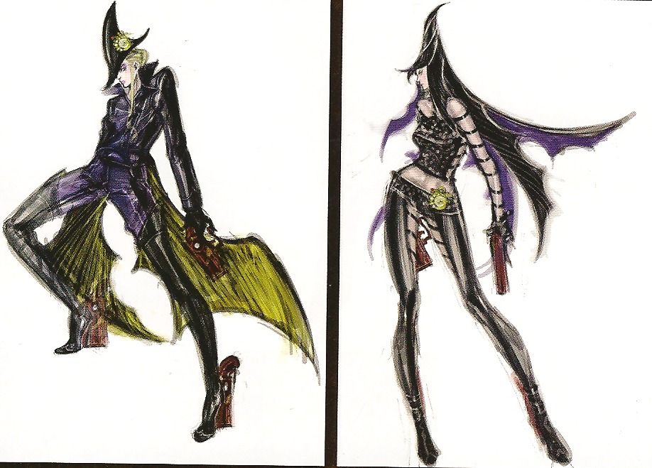 Mogo: Bayonetta´s concept art
