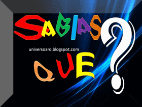 UNIVERSO aRo: SABIAS QUE?