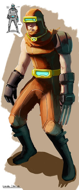 Lionel Designs: Scavenger Character