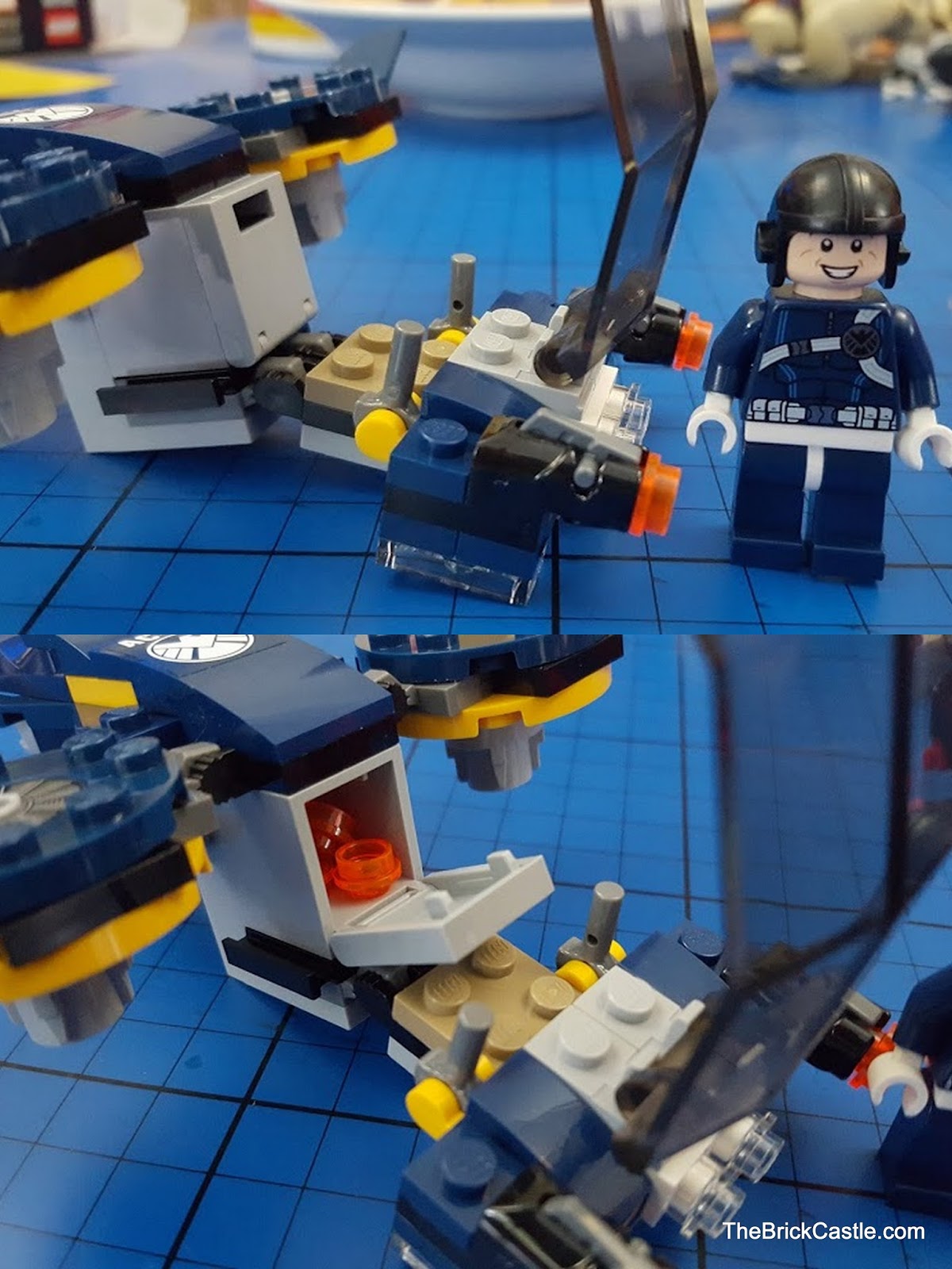 The Brick Castle: LEGO Marvel Carnage's SHIELD Sky Attack Set 76036 Review