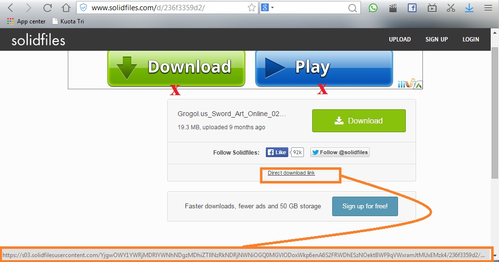 A Little Science: Cara / Trik Mendownload di Solidfiles.com